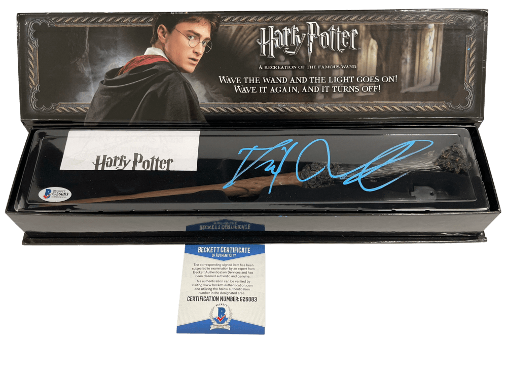 Daniel Radcliffe Signed Replica 'Harry Potter' Wand