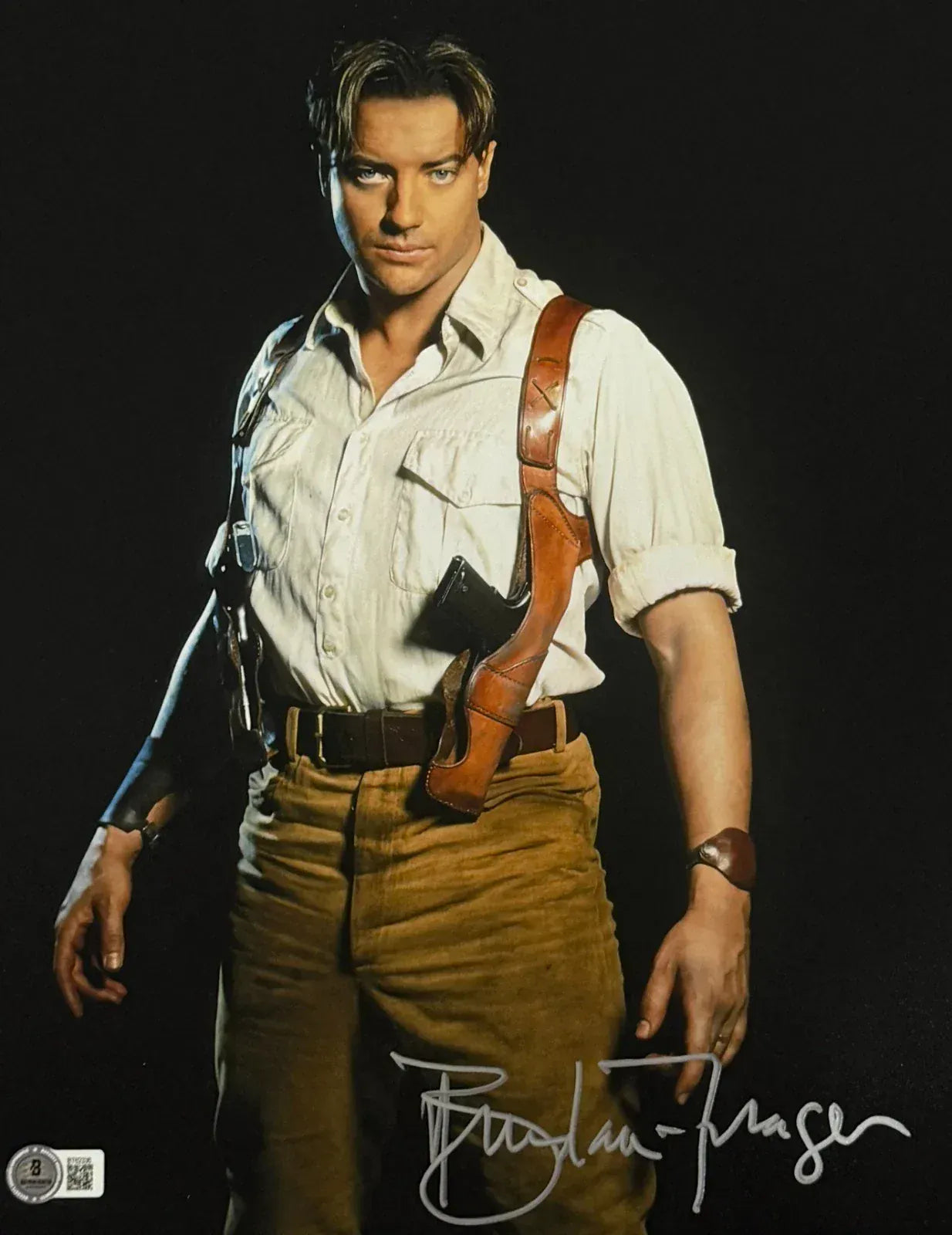 Brendan Fraser Signed The Mummy Photo #2 | Prime Time Signatures
