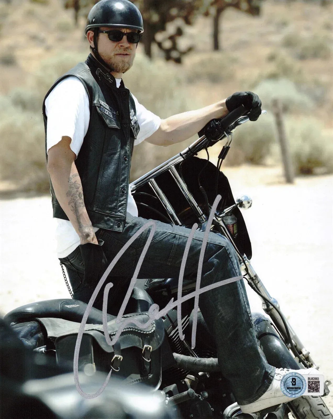 Charlie Hunnam Signed Sons of Anarchy #4 | Prime Time Signatures