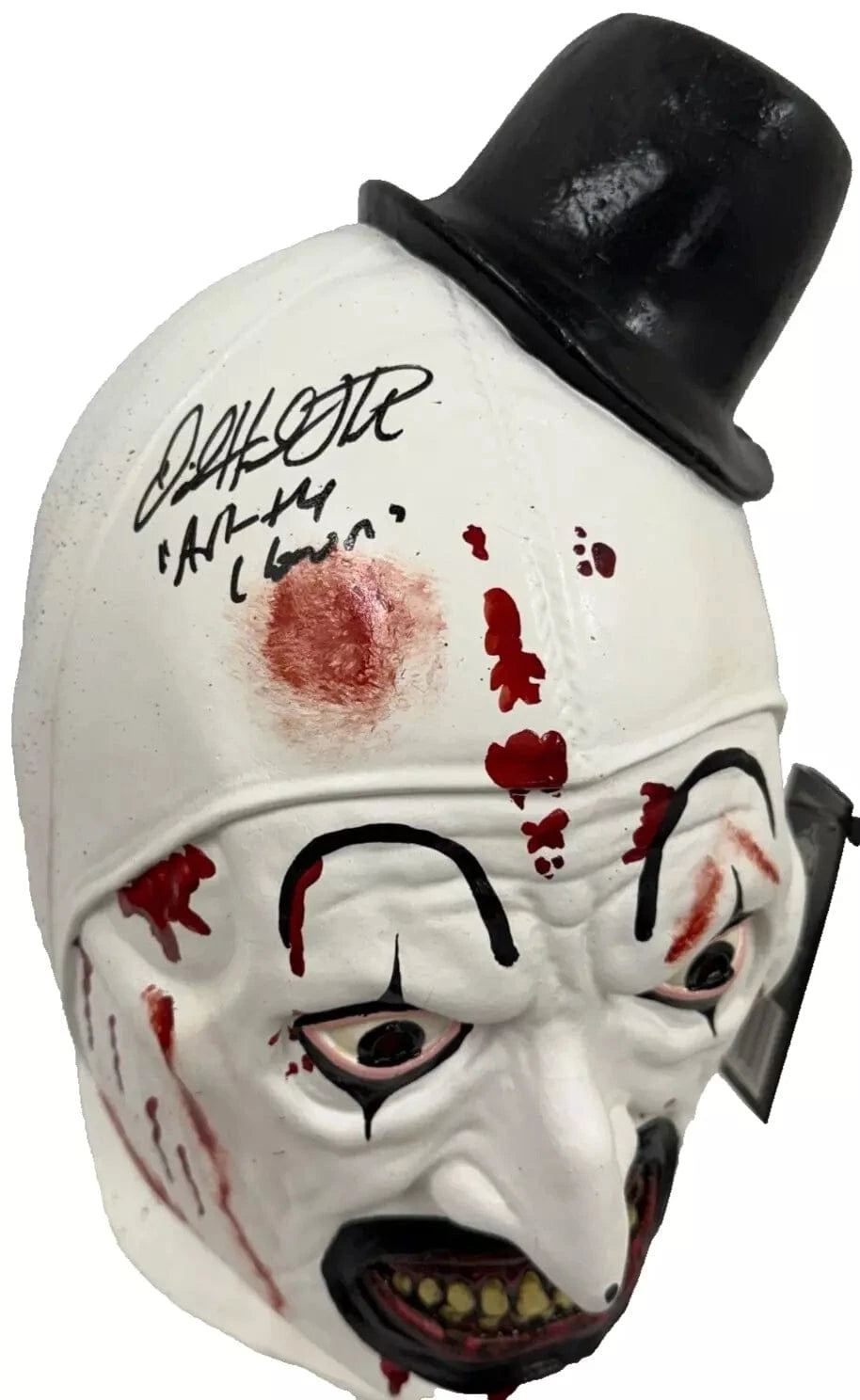 David Howard Thornton Autographed Art the Clown Mask Beckett COA