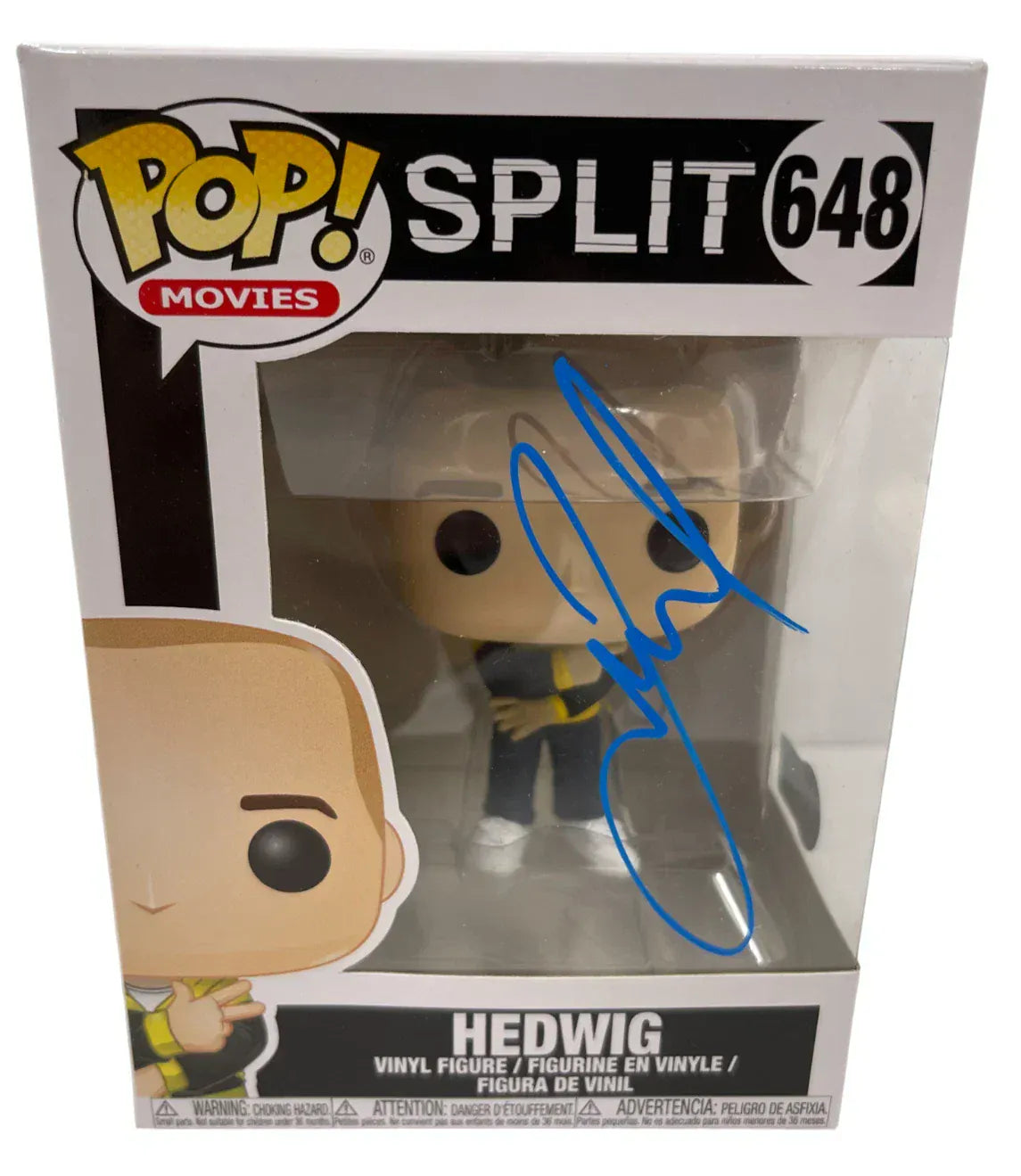 James McAvoy Split Hedwig Funko | Prime Time Signatures