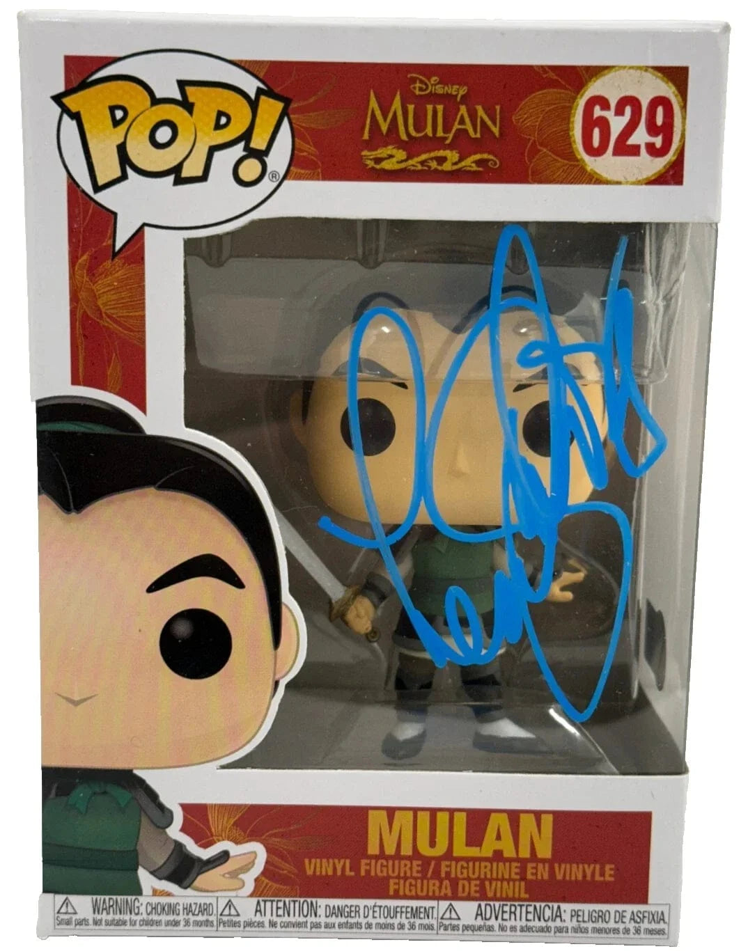 Lea Salonga Signed Mulan Funko - Beckett COA