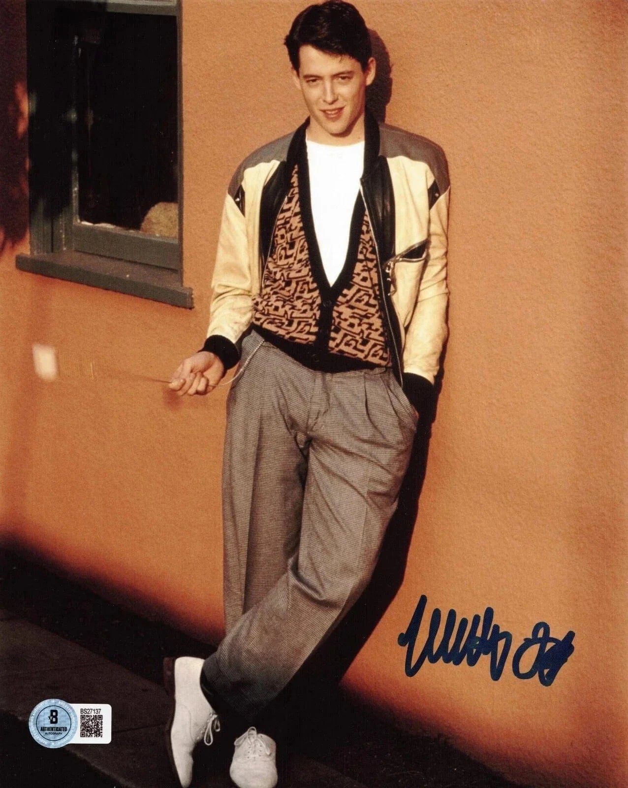 Matthew Broderick Authentic Autographed 8x10 Photo Beckett COA