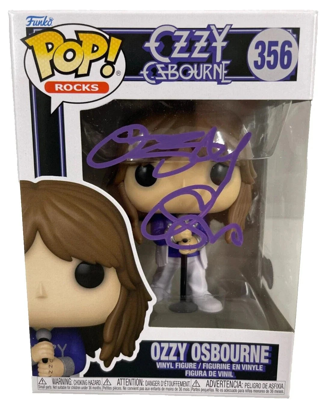 Ozzy Osbourne Authentic Autographed Funko Beckett COA