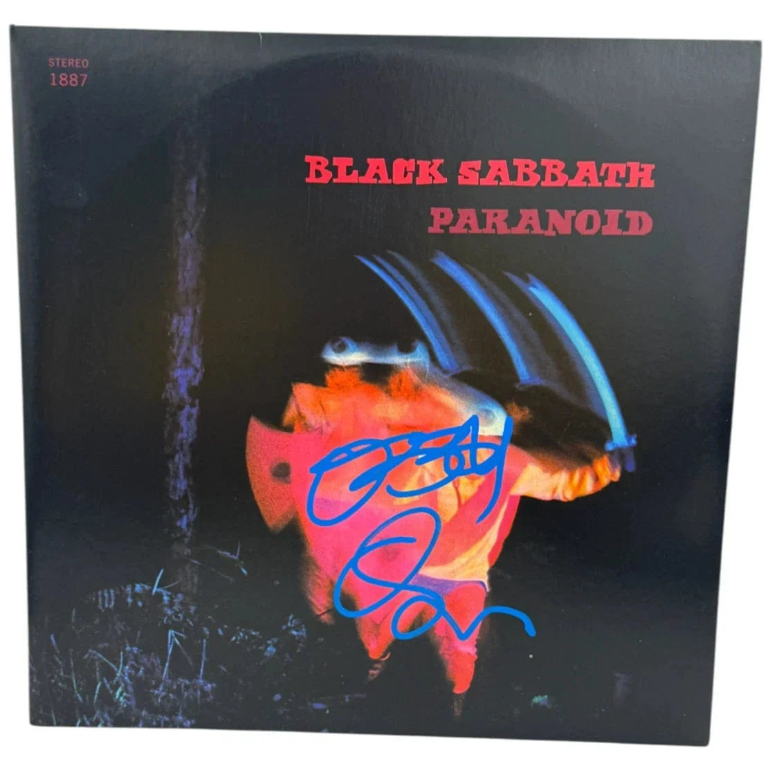 Ozzy Osbourne of Black Sabbath Authentic Autographed Vinyl Record Beckett COA