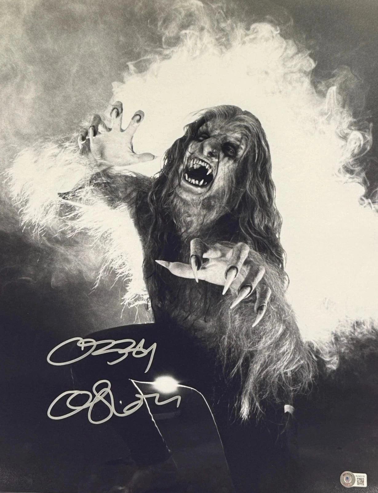 Ozzy Osbourne Autographed 16x20 Photo - PTS #1
