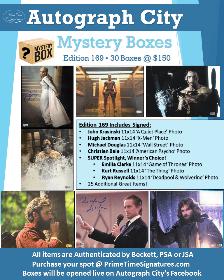 Autograph City Mystery Box: Edition 169: Sold Out