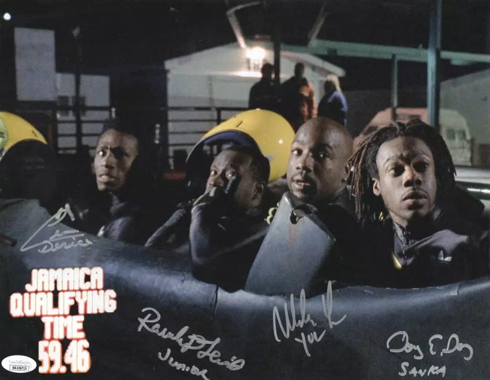 Cool Runnings Cast Authentic Autographed 11x14 Photo JSA COA