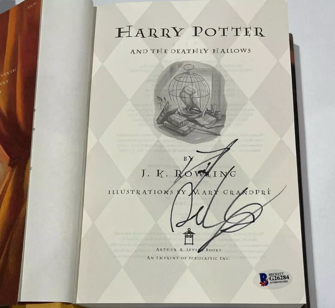 Daniel Radcliffe Signed Book - Beckett COA | Authentic