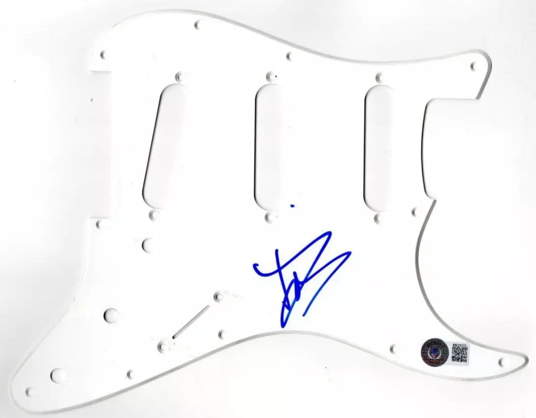 Dave Grohl Authentic Autographed Foo Fighters Pickguard Beckett