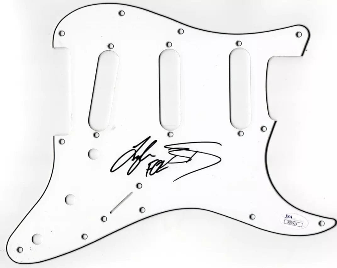 Florida Georgia Line Authentic Autographed Pickguard JSA COA