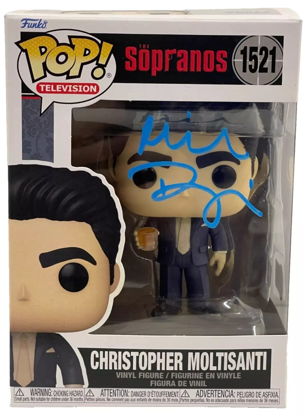 Michael Imperioli Signed Christopher Moltisanti Sopranos ...