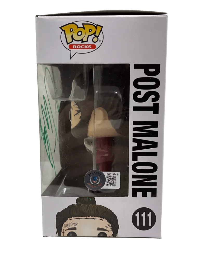 Post Malone Authentic Autographed Funko Beckett COA