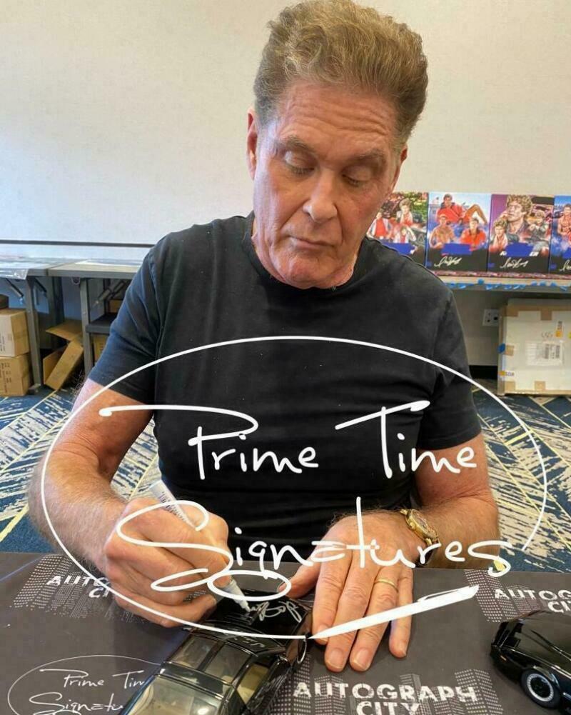 David Hasselhoff Authentic Autographed Michael Knight