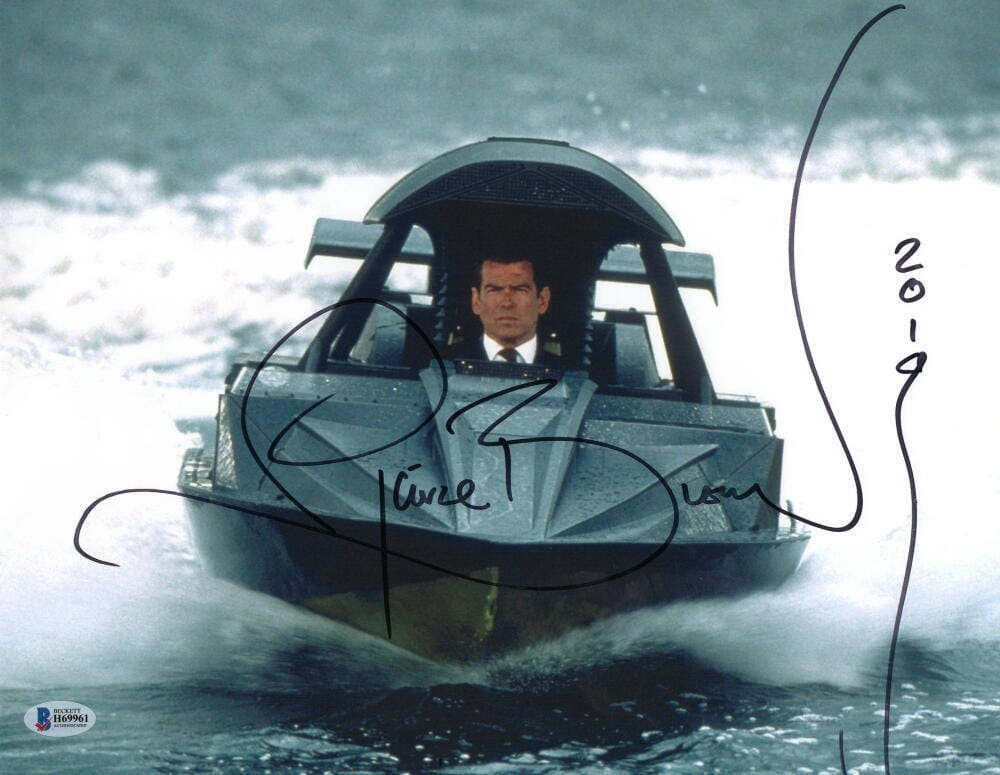 Pierce Brosnan Authentic Autographed 11x14 Photo
