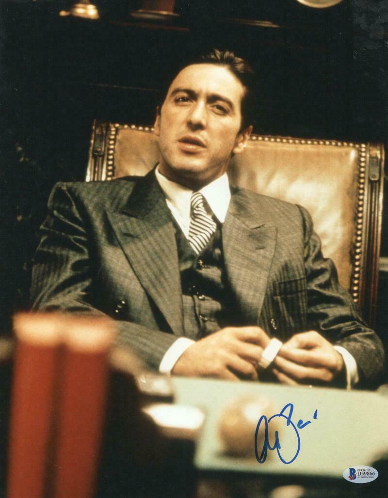 Al Pacino Authentic Autographed 11x14 Photo Beckett COA