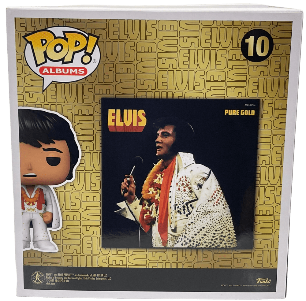 Austin Butler Signed Pure Gold Elvis Presley Funko