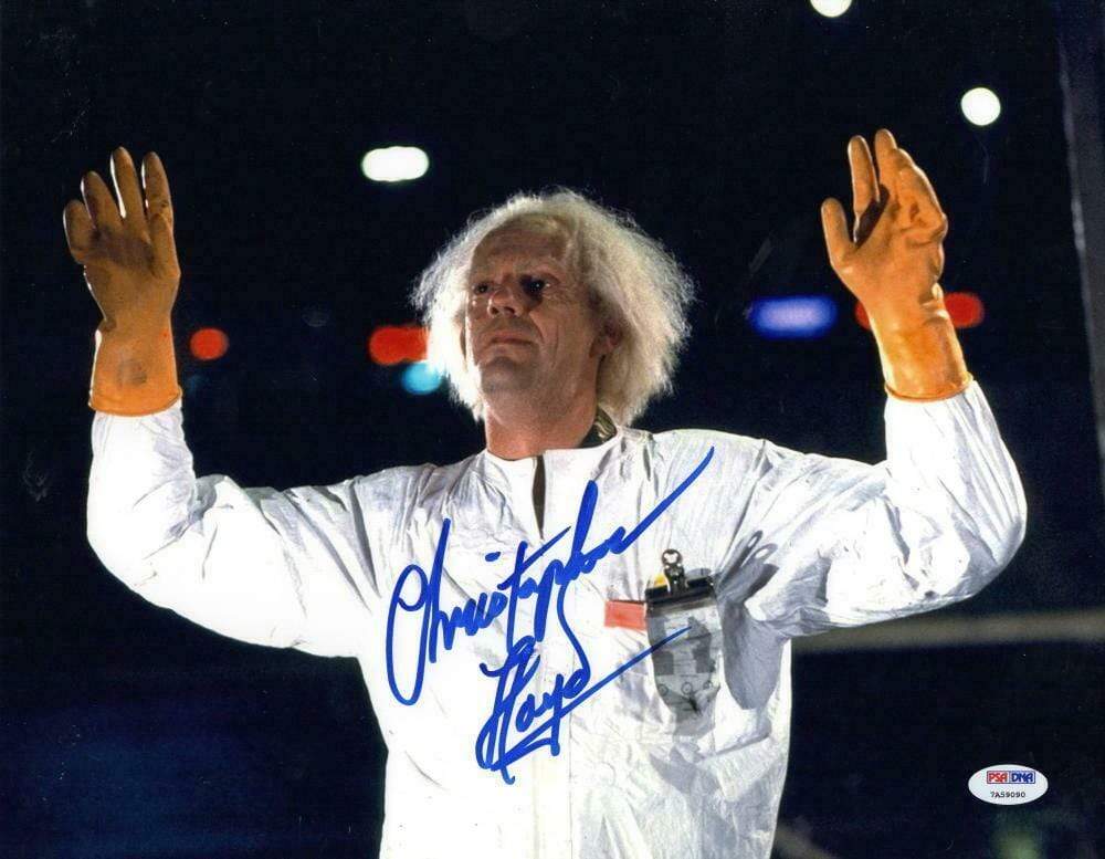 Christopher Lloyd Authentic Autographed 11x14 Photo