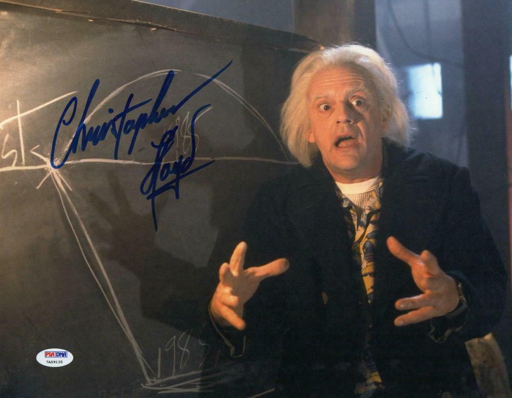 Christopher Lloyd Authentic Autographed 11x14 Photo