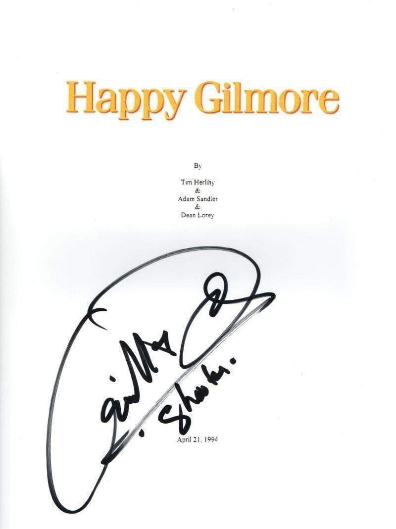 Christopher McDonald Authentic Autographed 'Happy Gilmore' Script
