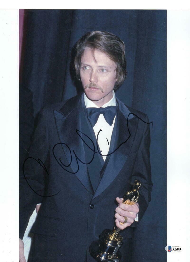 Christopher Walken Signed 11x14 Photo - Beckett COA