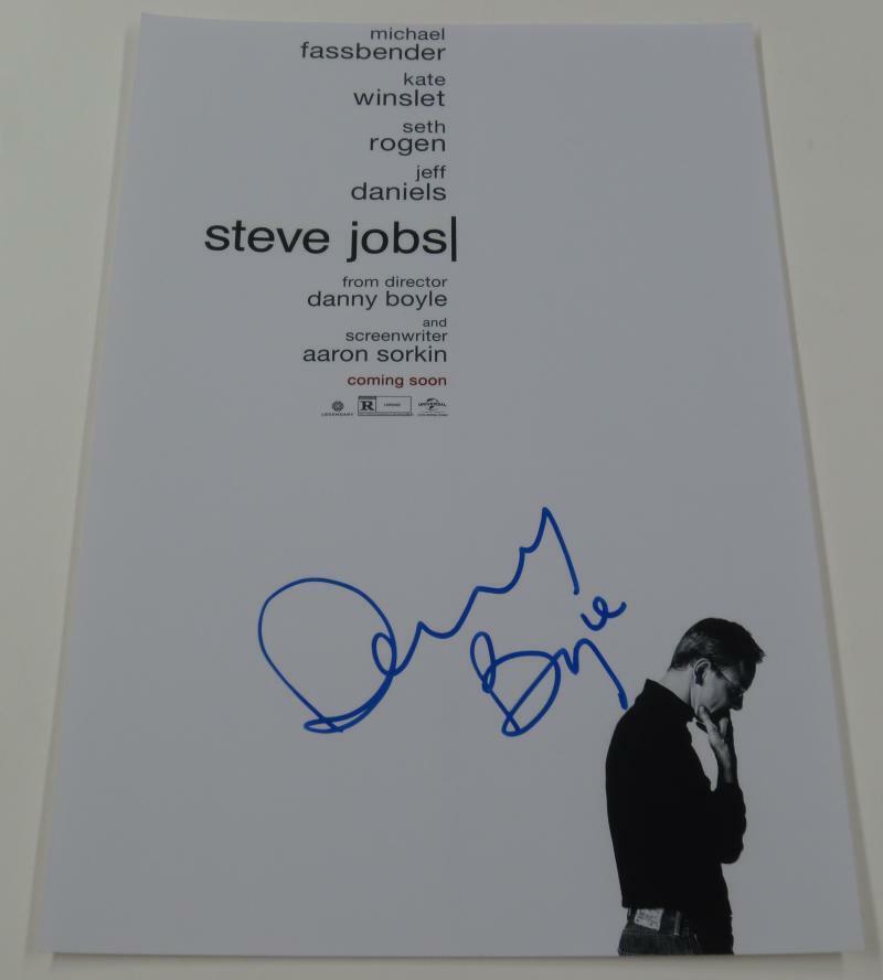 Danny Boyle Signed 12x18 Photo | PTS - Steve Jobs