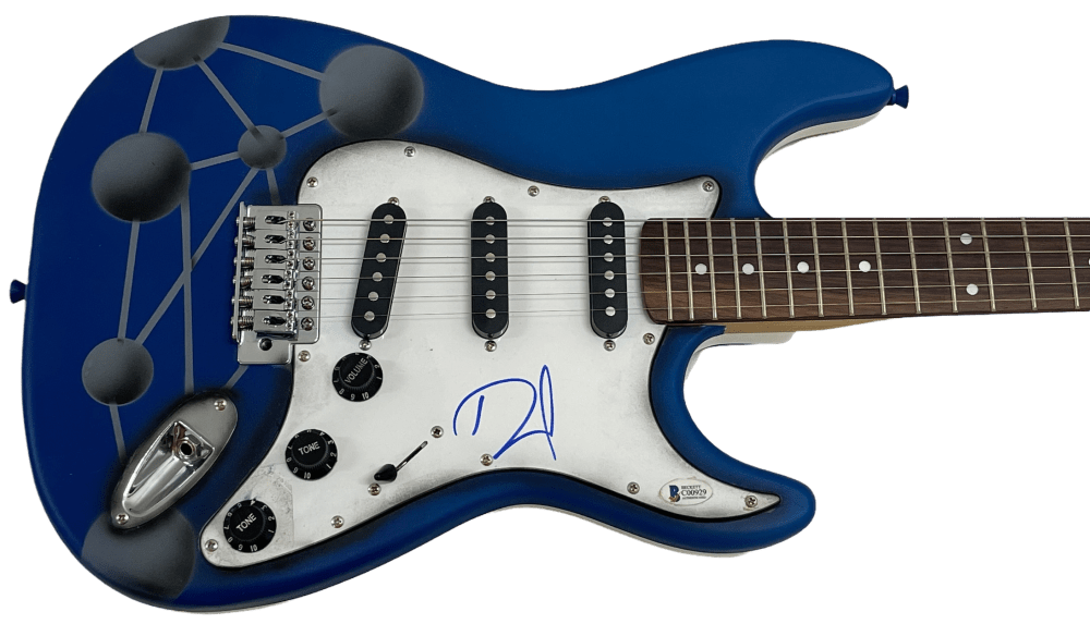 Dave Grohl Signed Electric Guitar - PTS Authentic COA