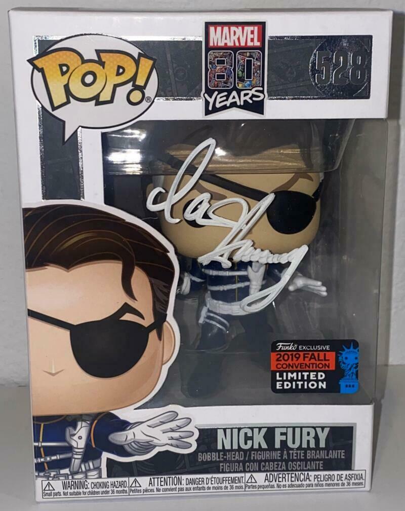 David Hasselhoff Authentic Autographed Nick Fury Funko Beckett