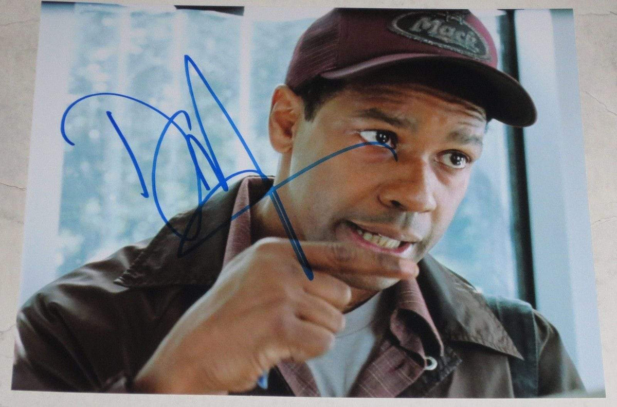 Denzel Washington Authentic Autographed 8x10 Photo – Prime Time Signatures