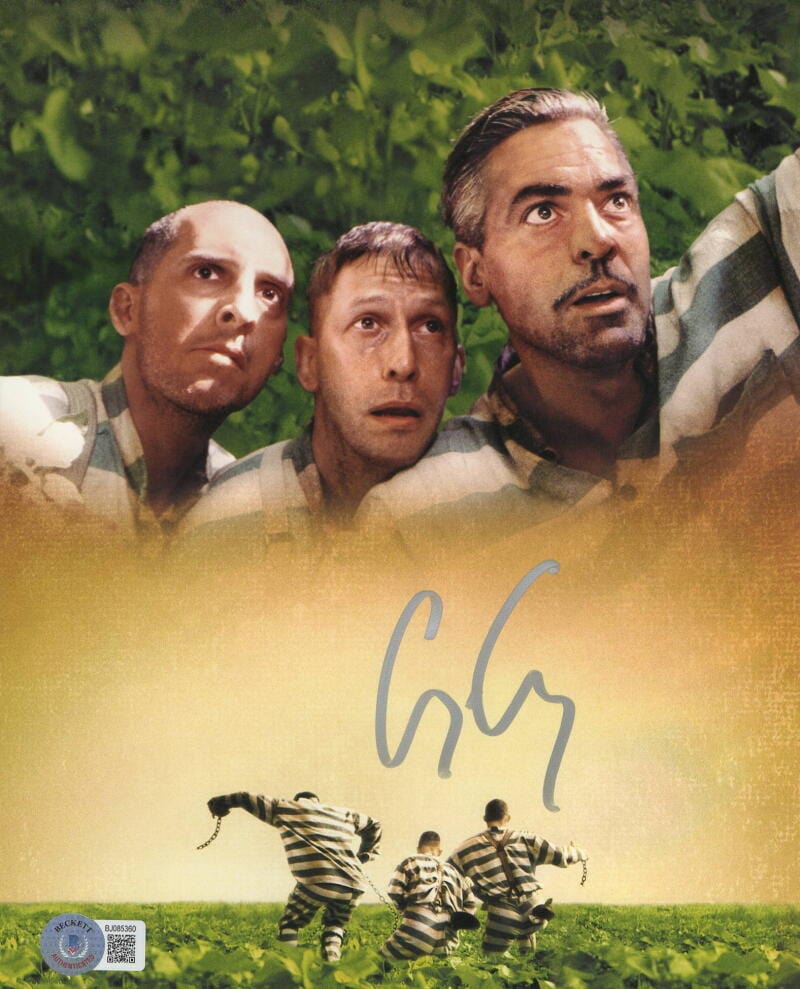 George Clooney Signed 8x10 Photo | Beckett COA