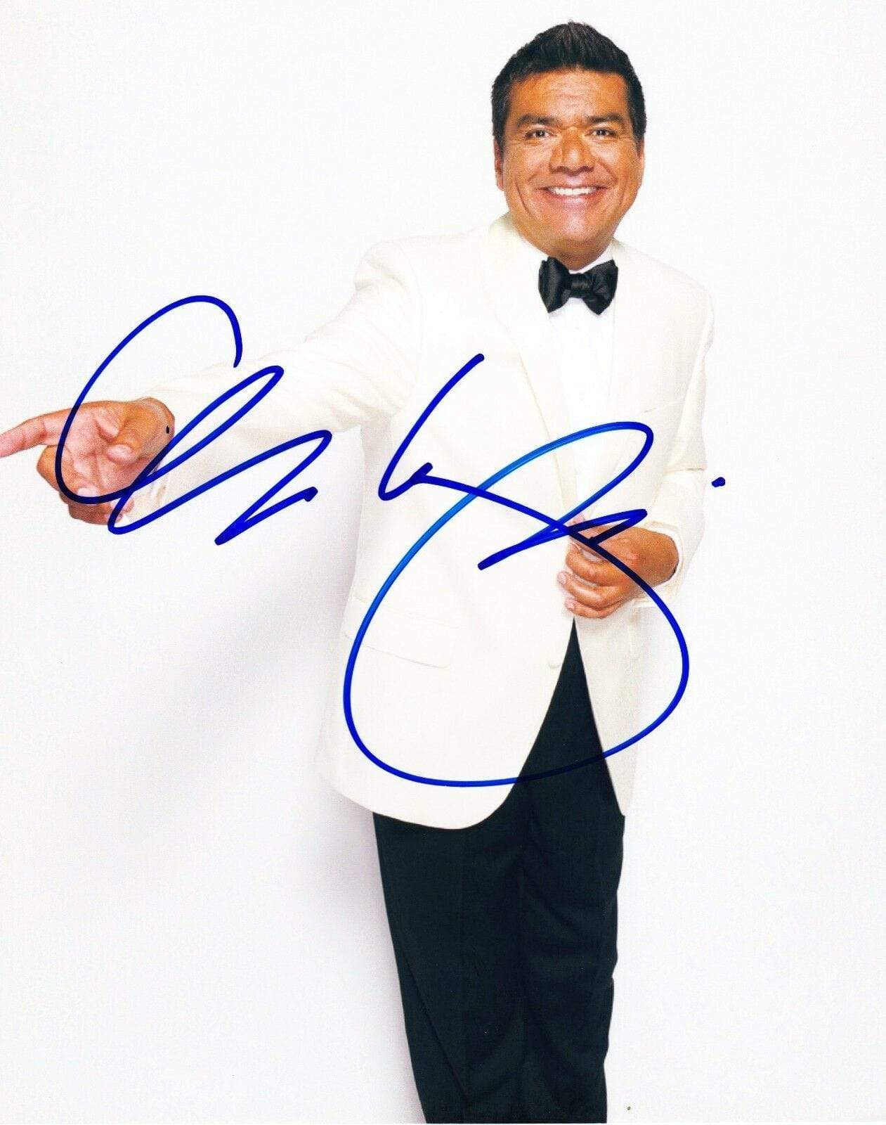 George Lopez Authentic Autographed 8x10 Photo