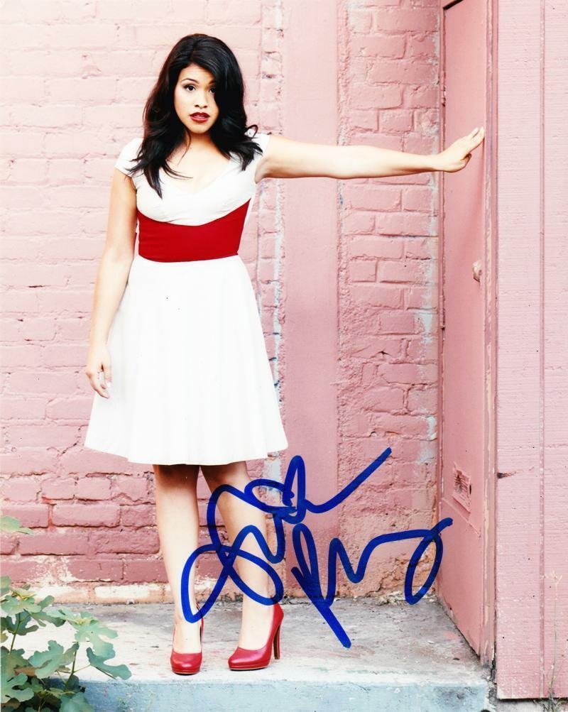 Gina Rodriguez Authentic Autographed 8x10 Photo PTS COA