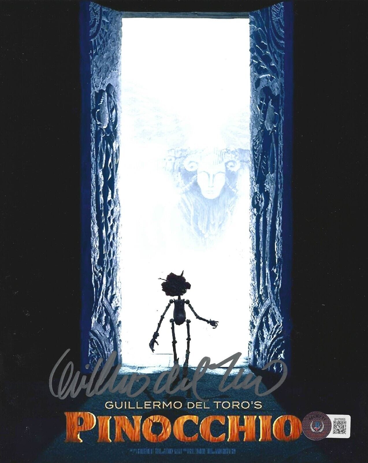 Guillermo Del Toro Signed 8x10 Photo - Pinocchio