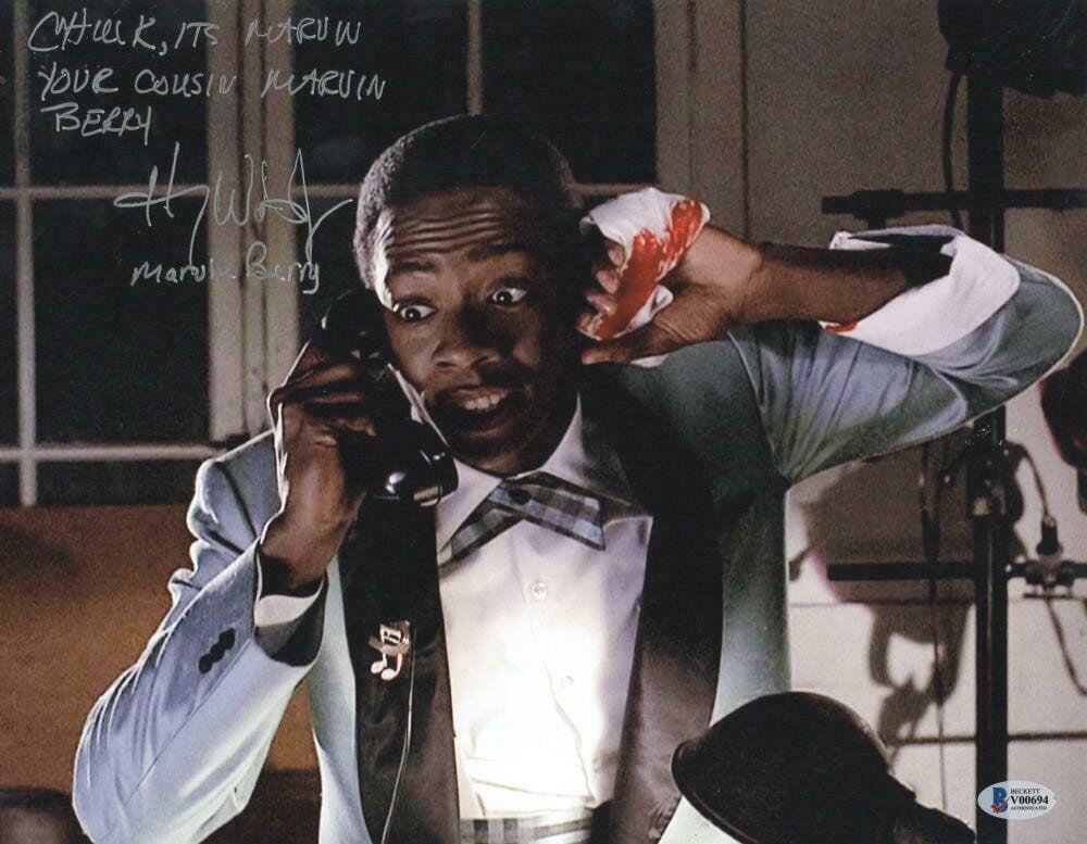 Harry Waters Jr. Authentic Autographed 11x14 Photo Beckett COA