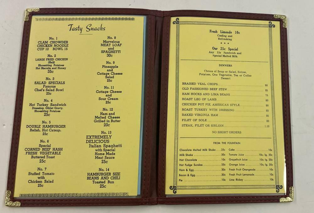 Jerry Seinfeld Authentic Autographed Seinfeld Monk's Menu Replica Prop ...