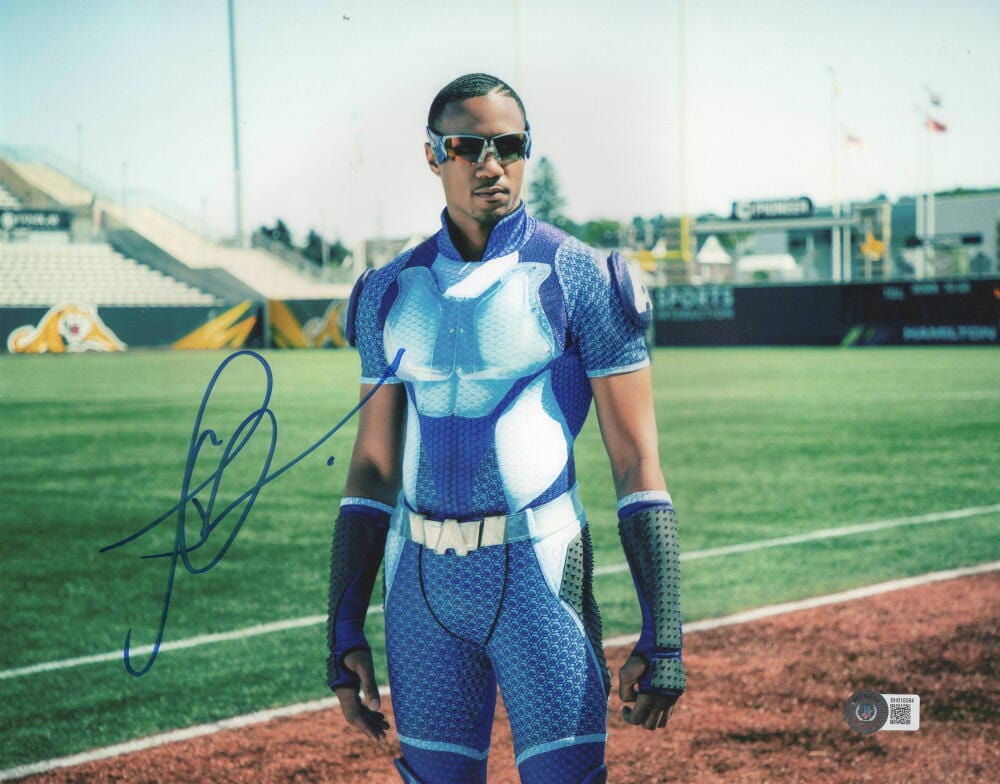 Jessie T Usher Signed 11x14 Photo - Beckett COA