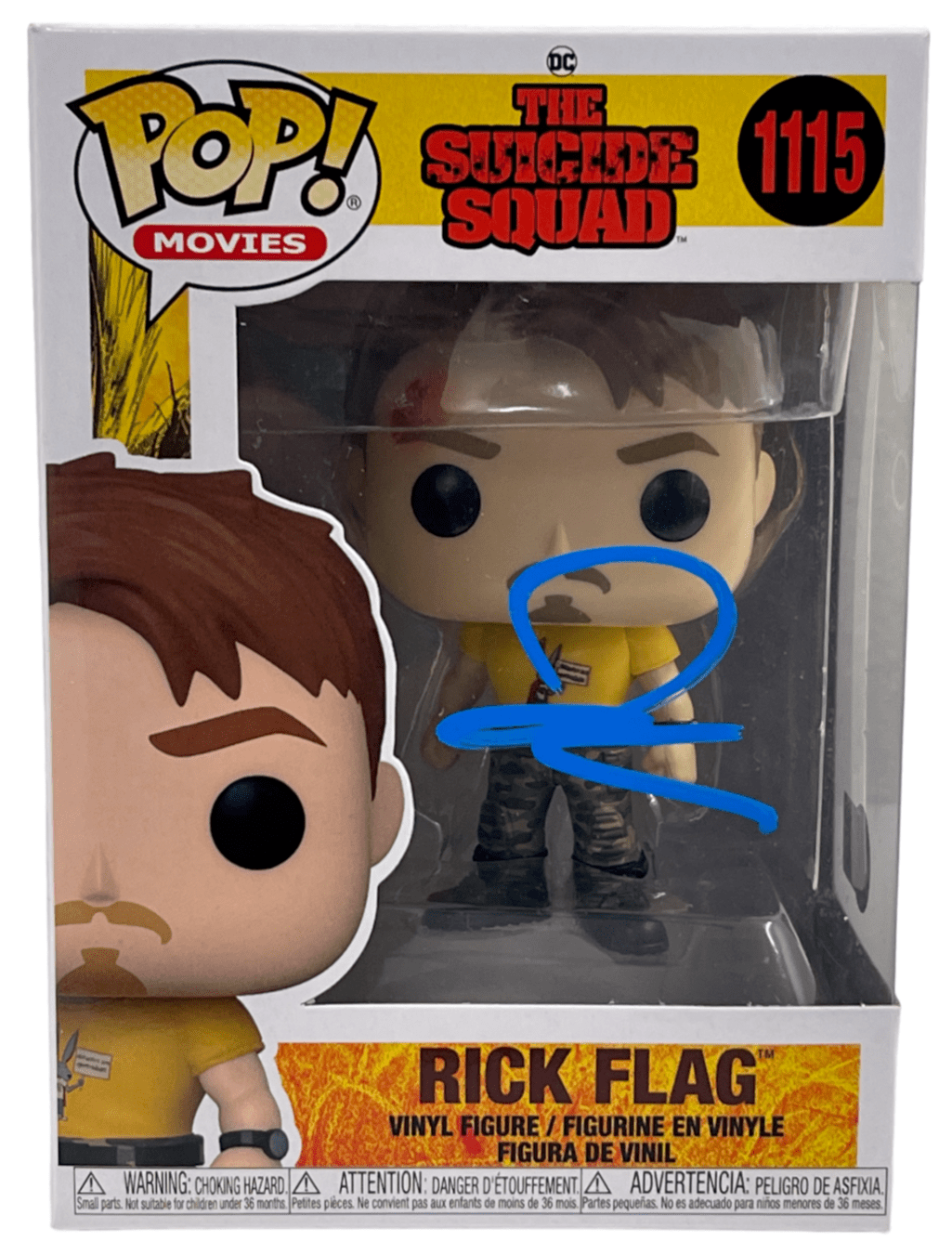 Joel Kinnaman Authentic Autographed The Suicide Squad Funko Beckett