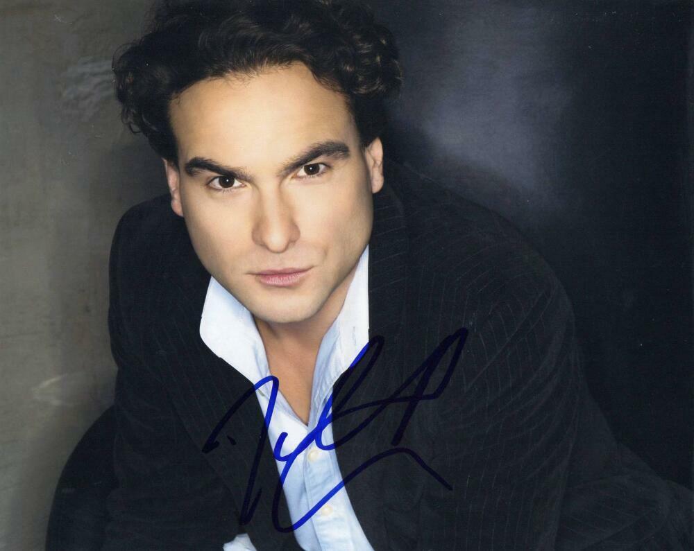 Johnny Galecki Autographed 8x10 Photo | PTS