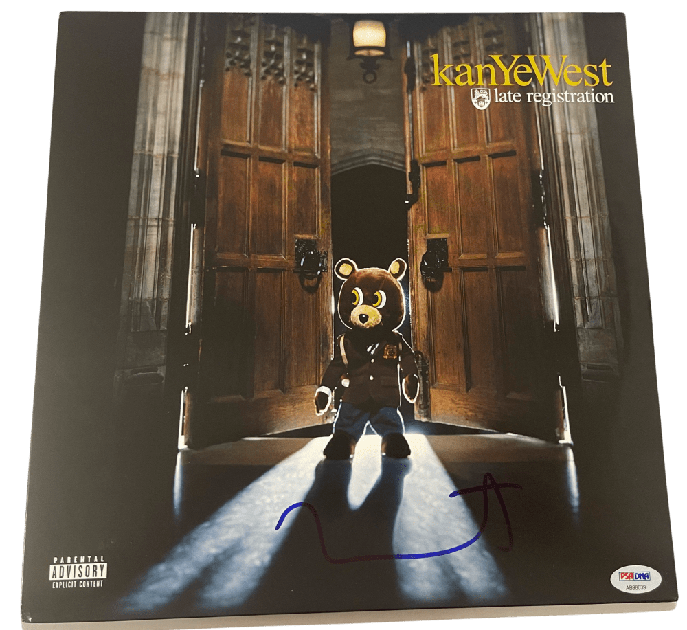 Kanye West Signed Vinyl Record | PTS COA