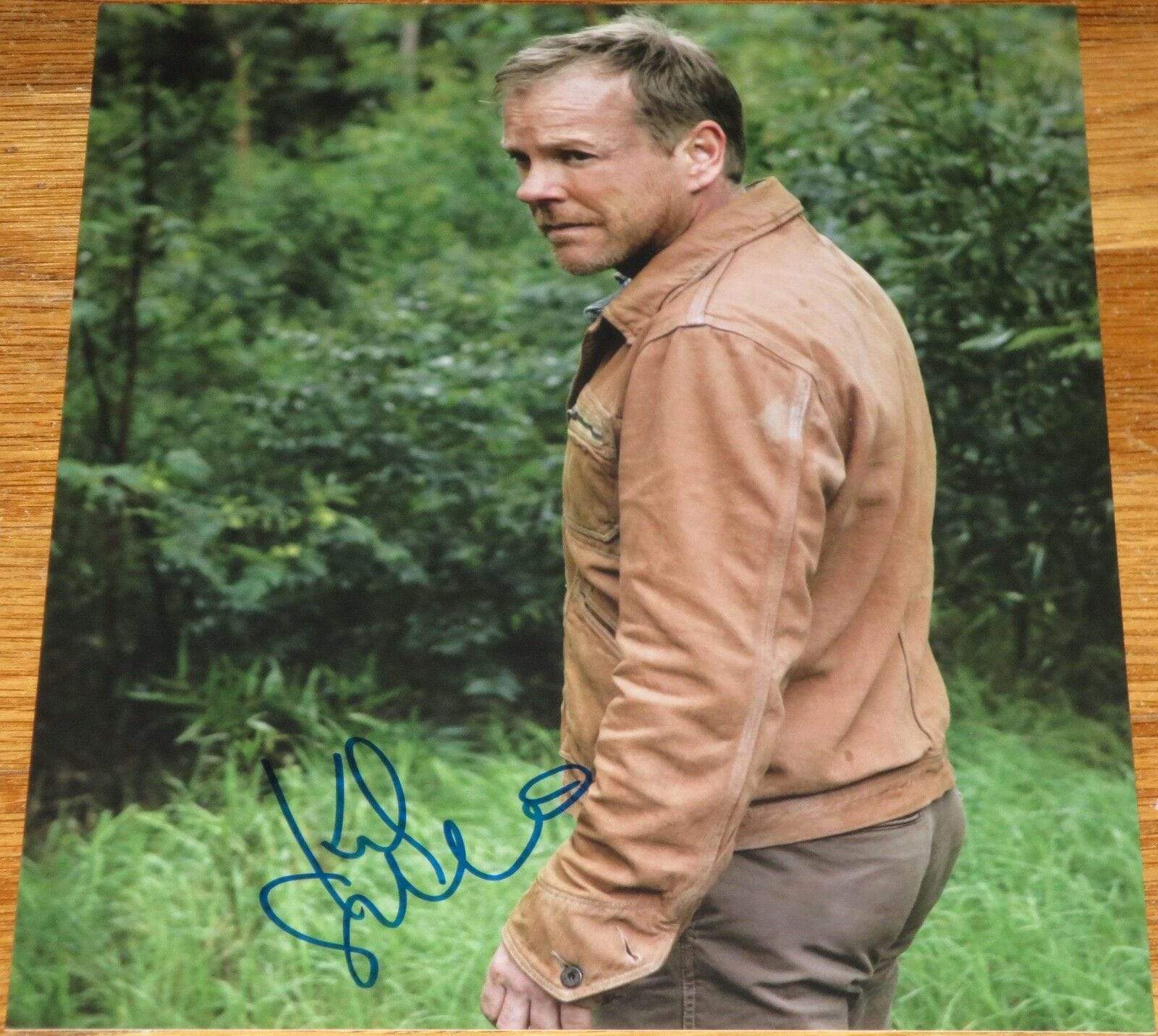 Kiefer Sutherland Authentic Autographed 8x10 Photo PTS COA