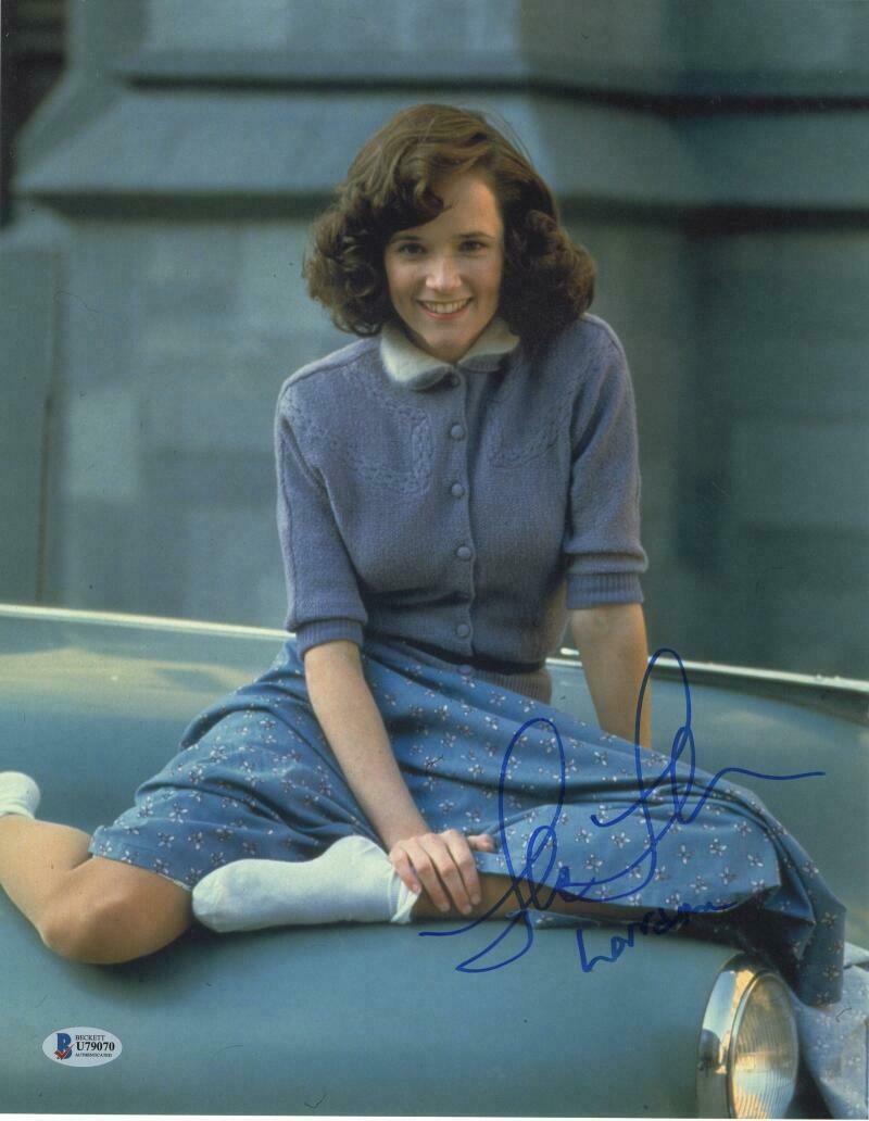 Lea Thompson Authentic Autographed 11x14 Photo Beckett COA