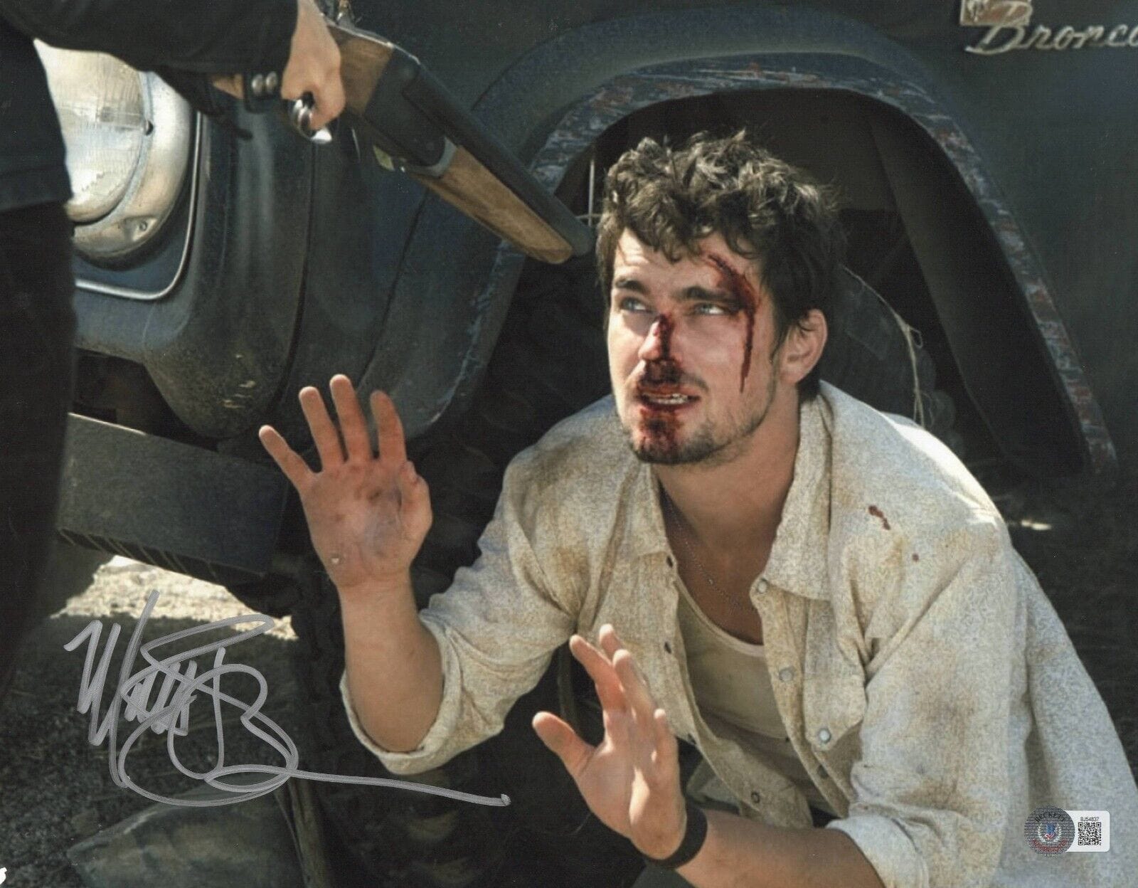 Matt Bomer Authentic Autographed 11x14 Photo Beckett COA