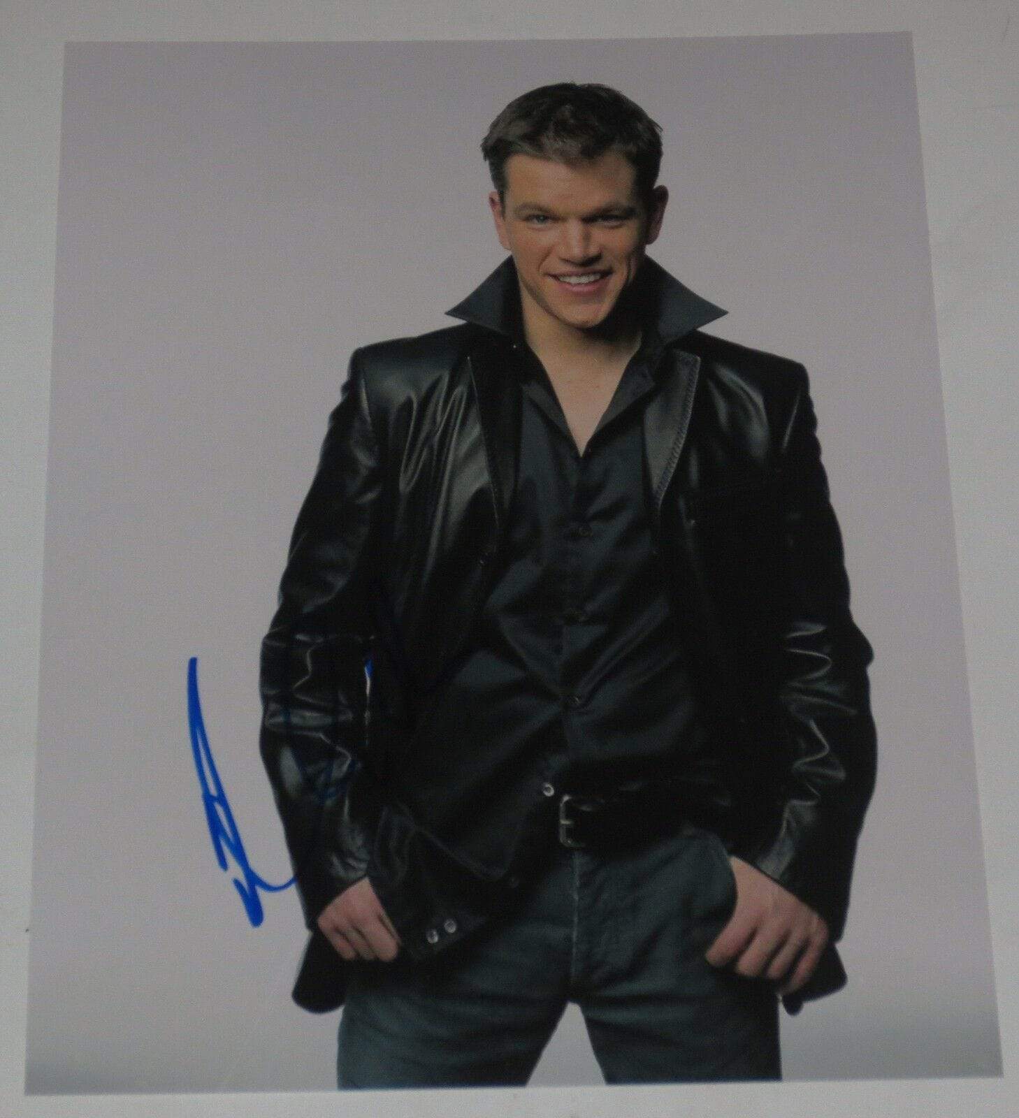 Matt Damon Autographed 8x10 Photo | Prime Time Signatures #1