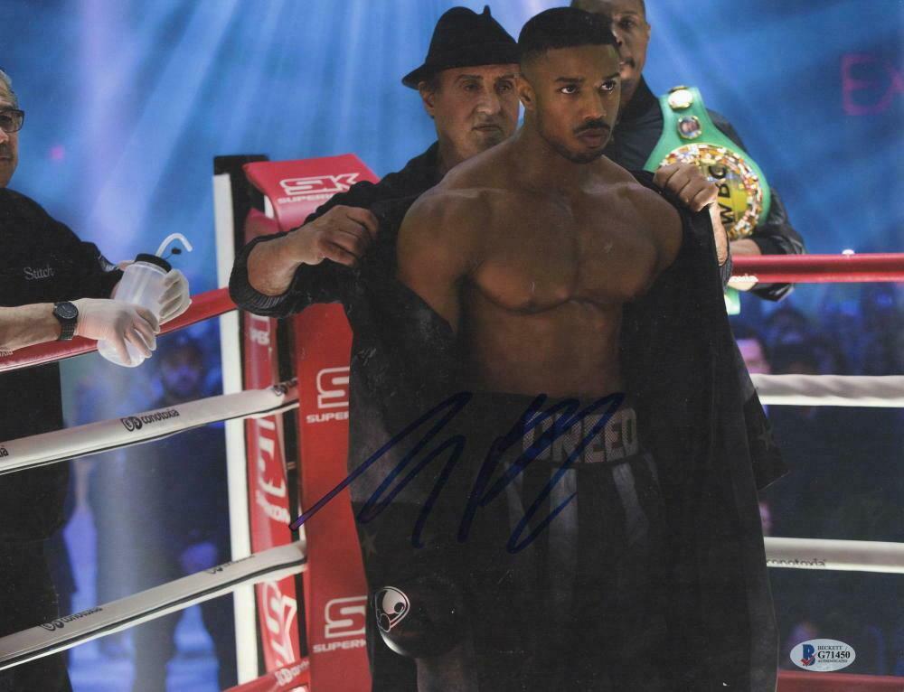 Michael B. Jordan Signed 11x14 Photo | Beckett COA