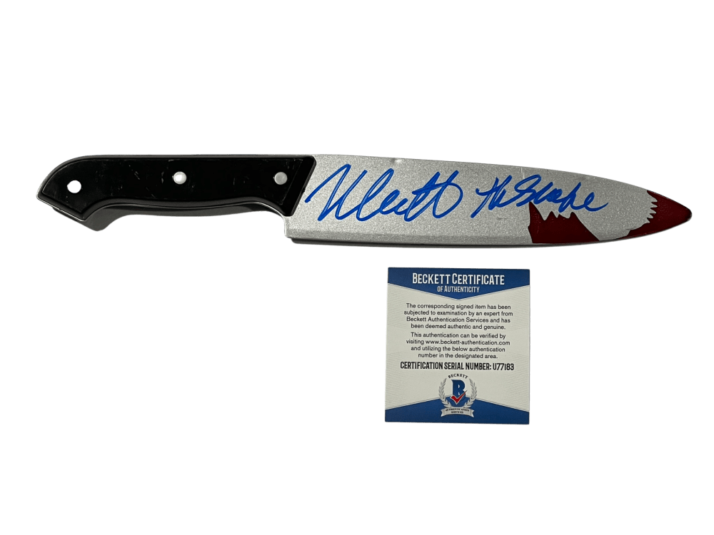 Nick Castle Signed Replica Prop Halloween Knife