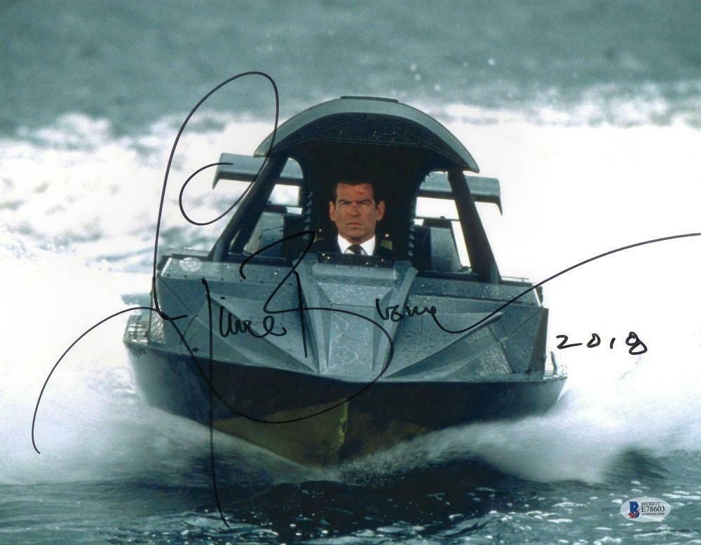 Pierce Brosnan Authentic Autographed 11x14 Photo – Prime Time Signatures