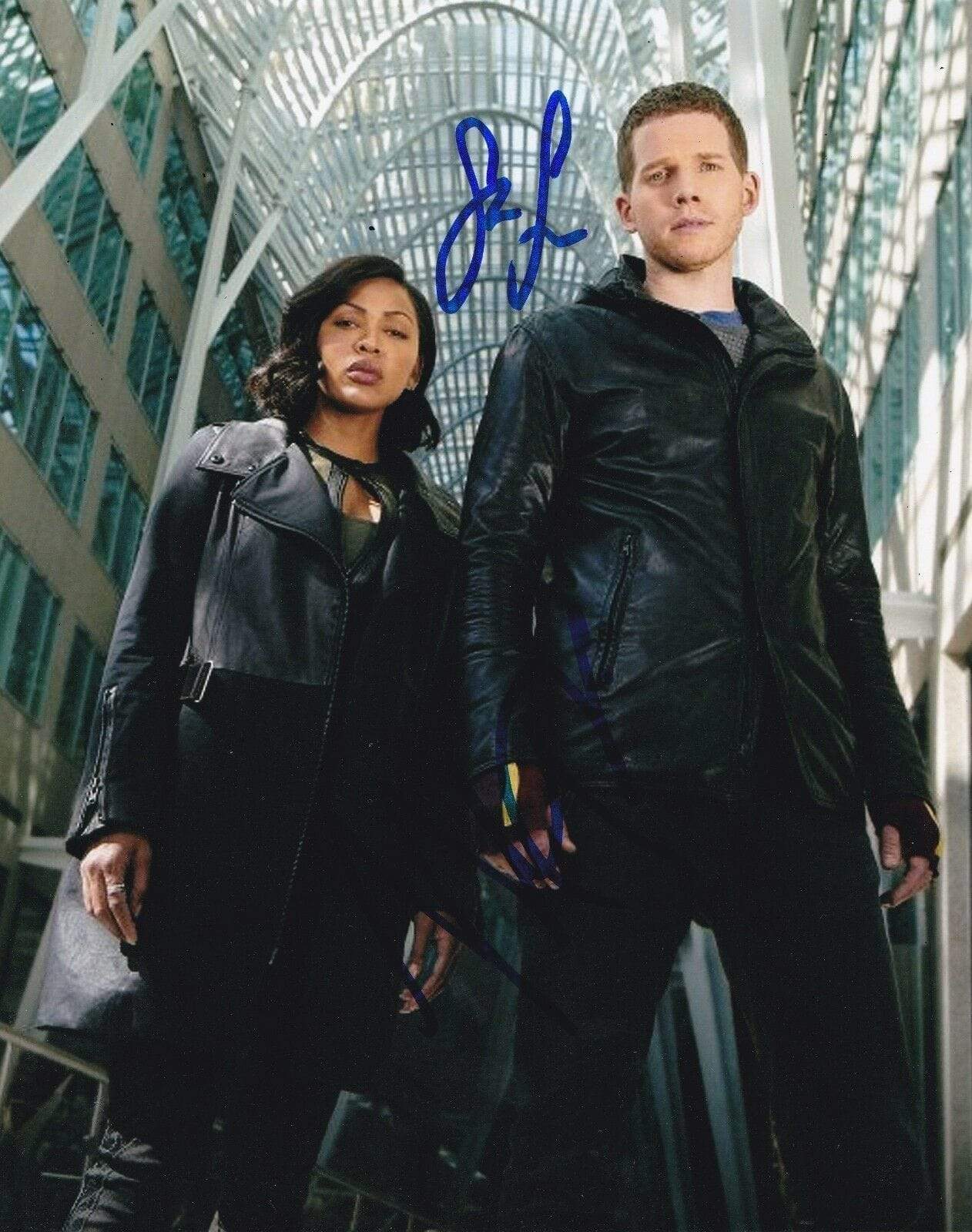 Meagan Good, Stark Sands Authentic Autographed 8x10 Photo