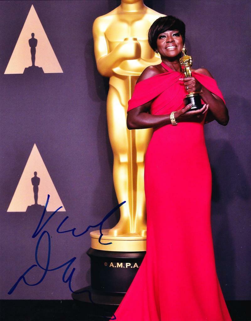 Viola Davis Signed 8x10 Photo | Authentic PTS COA